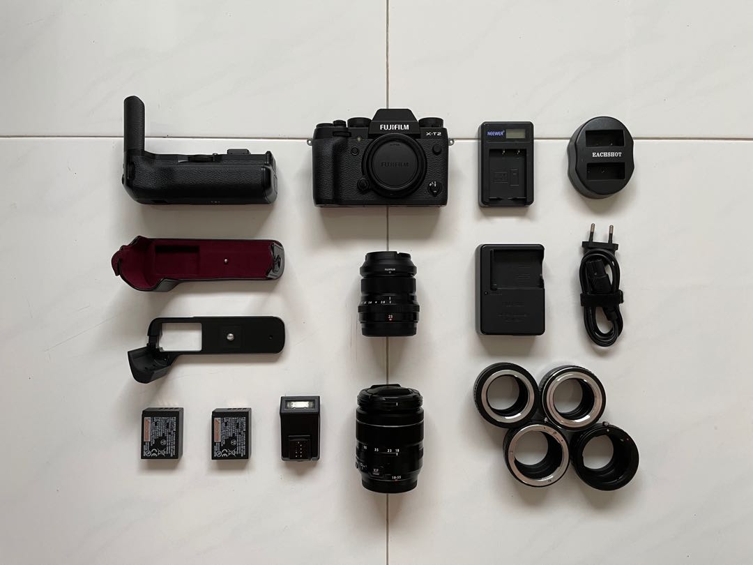 Fujifilm XT2 & Set Items, Photography, Cameras on Carousell
