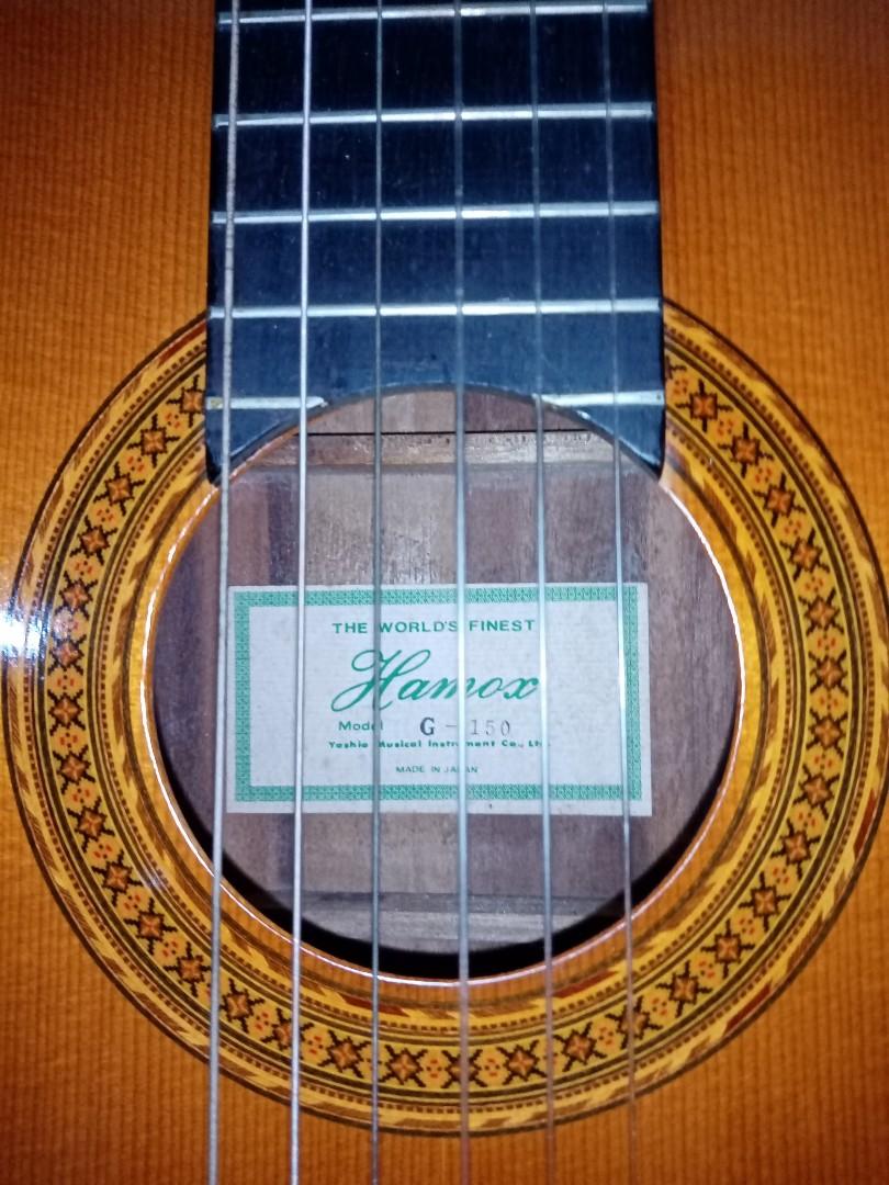 HAMOX G-150 VINTAGE CLASSICAL GUITAR, Hobbies & Toys, Music & Media ...