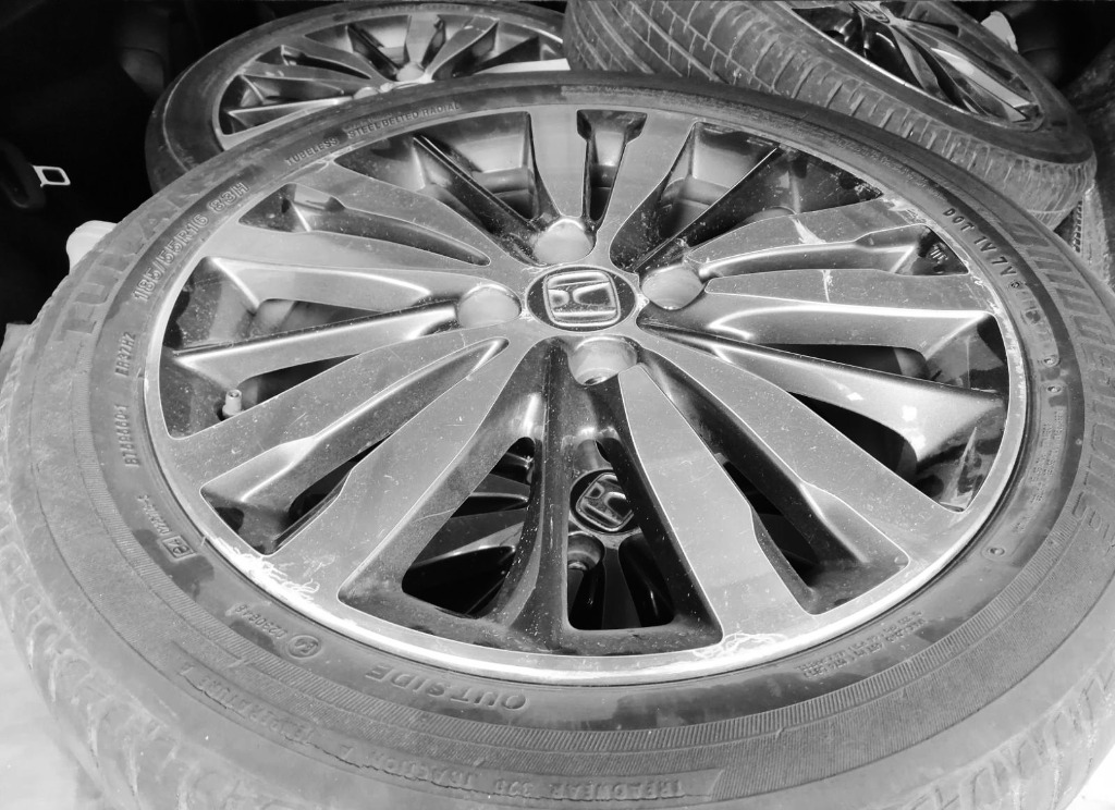 Honda Jazz (GK5) Stock Rims & Tires, Car Parts & Accessories, Mags and ...