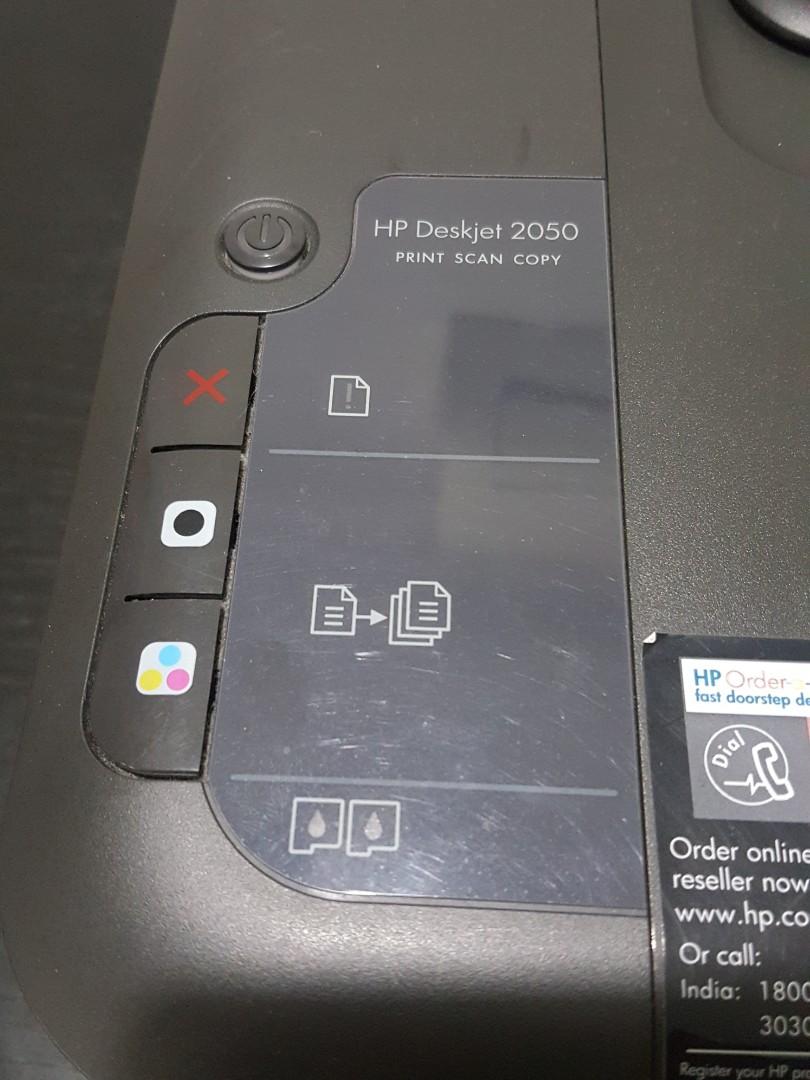 HP Deskjet 2050 Printer / Scanner, Computers & Tech, Printers, Scanners ...