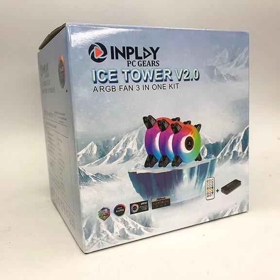 ICE TOWER (3-IN-ONE V2.0) ARGB FAN | 3PCS 12CM Cooling Fan, with Remote ...