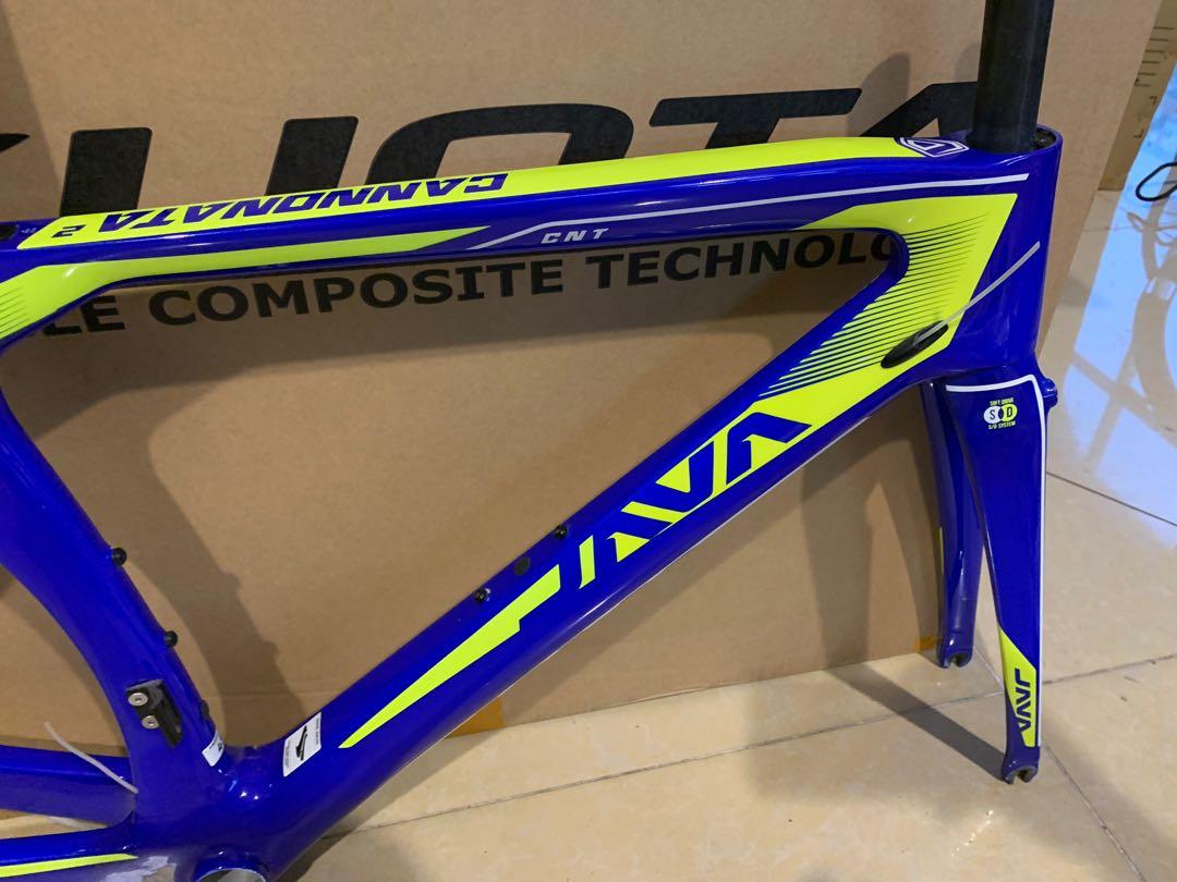 Java cannonata road bike carbon frame 碳纖維公路車架, 運動產品, 單車及配件, 單車 - Carousell