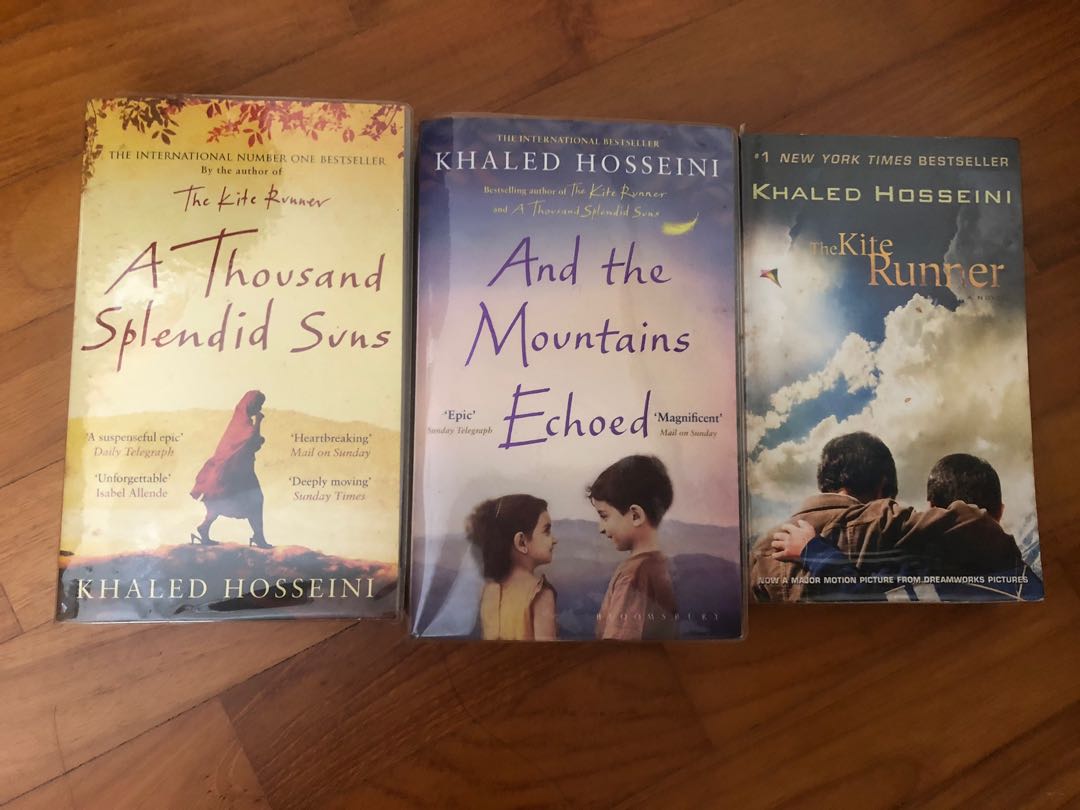 Khaled hosseini books ( set of 3), Hobbies & Toys, Books & Magazines ...