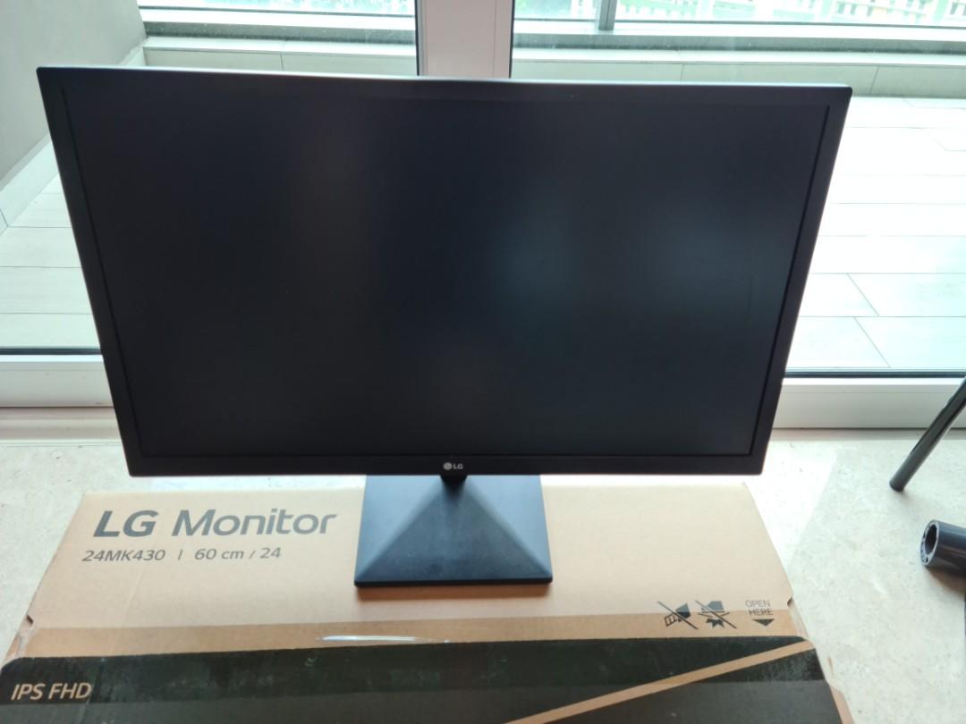 LG 24MK430 24 inch monitor IPS FHD, Computers & Tech, Parts ...