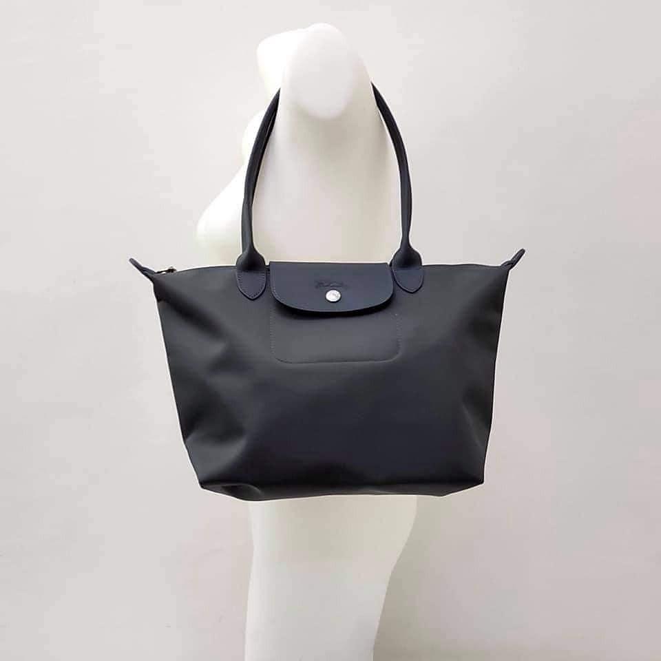 Longchamp Planetes Gray, Women's Fashion, Bags & Wallets, Tote Bags on ...