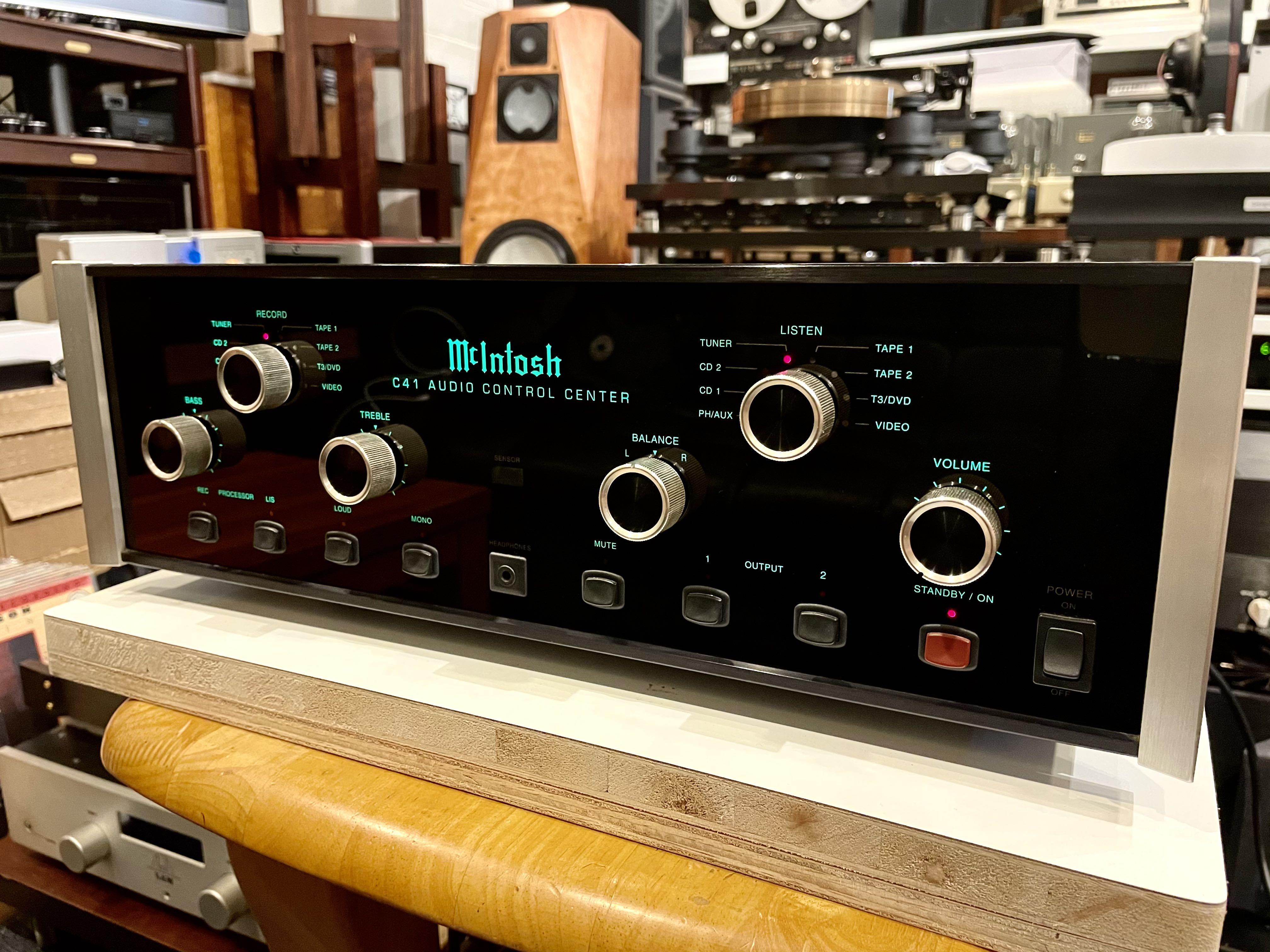 McIntosh C41 Preamplifier, Audio, Other Audio Equipment on Carousell