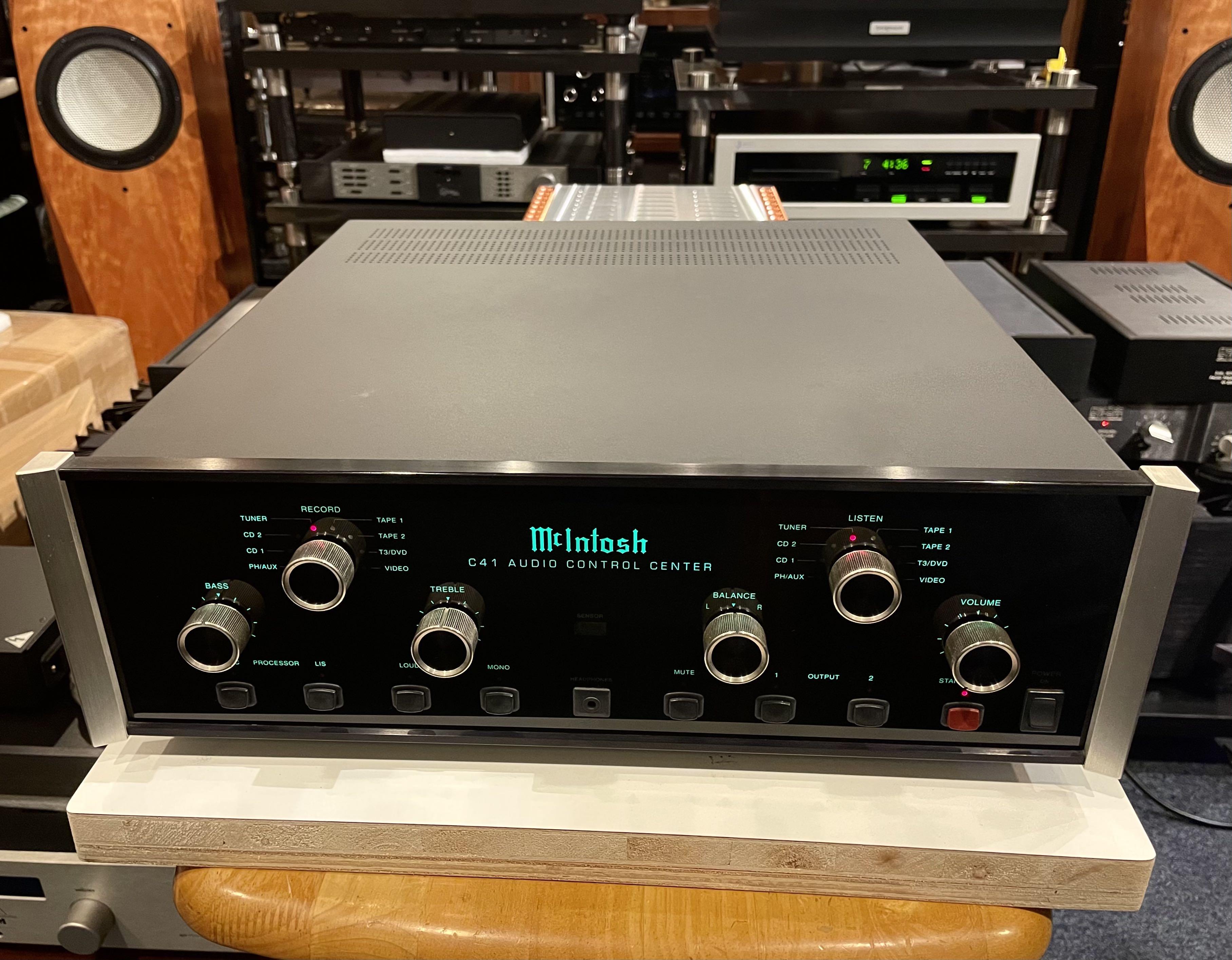 McIntosh C41 Preamplifier, Audio, Other Audio Equipment on Carousell