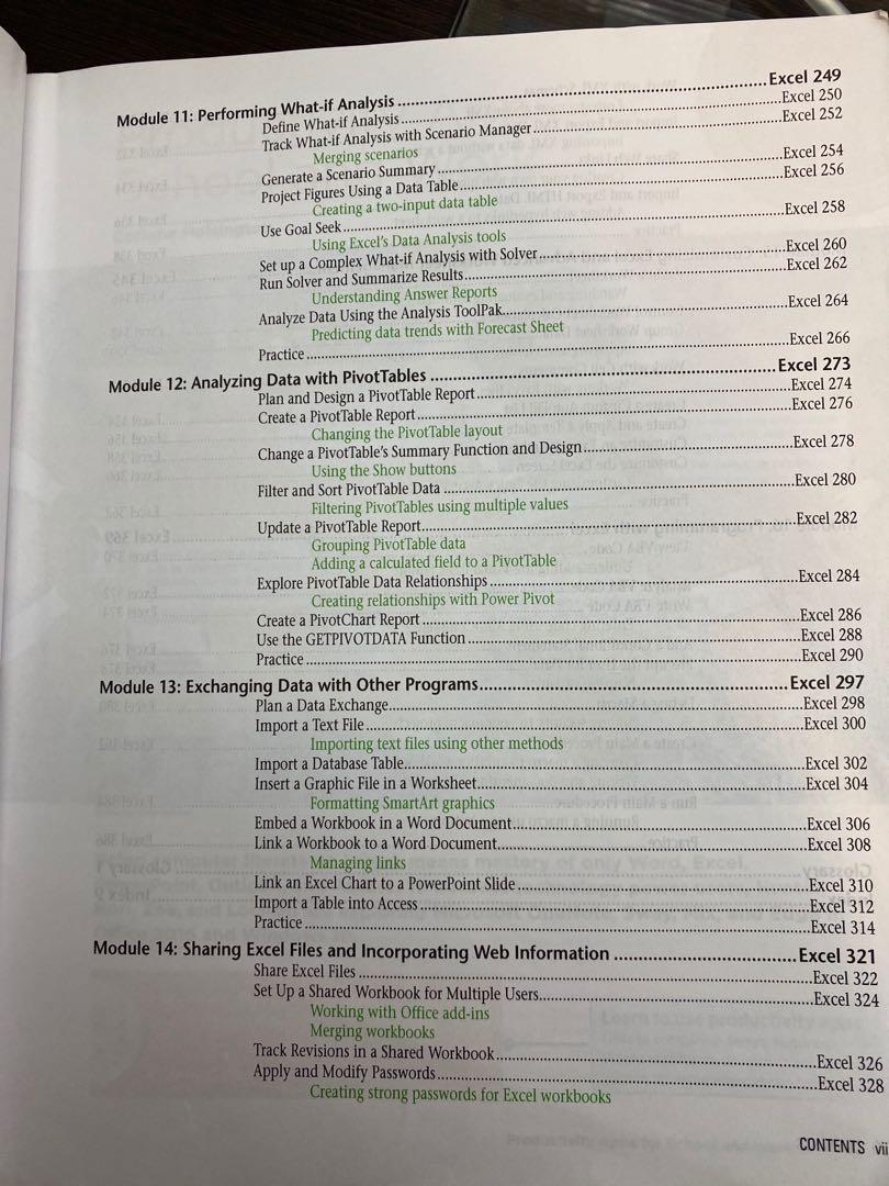 Microsoft office excel 2016 book, Computers & Tech, Office & Business ...