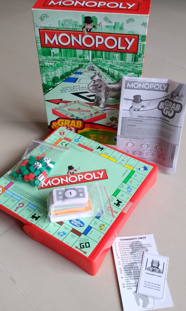 Mini monopoly..., Hobbies & Toys, Toys & Games on Carousell