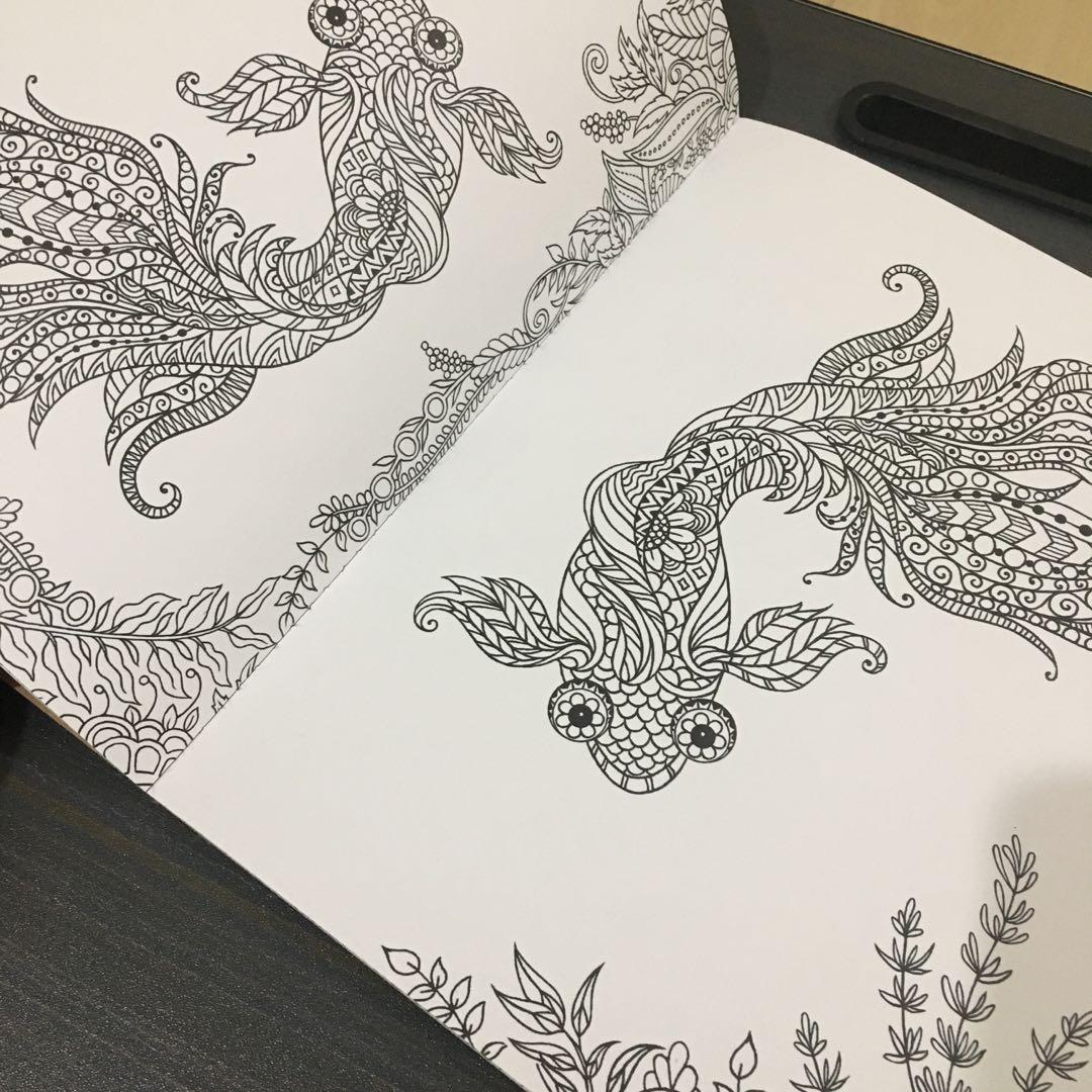 Miniso Sketchpad Coloring Book, Hobbies & Toys, Stationary & Craft, Art ...