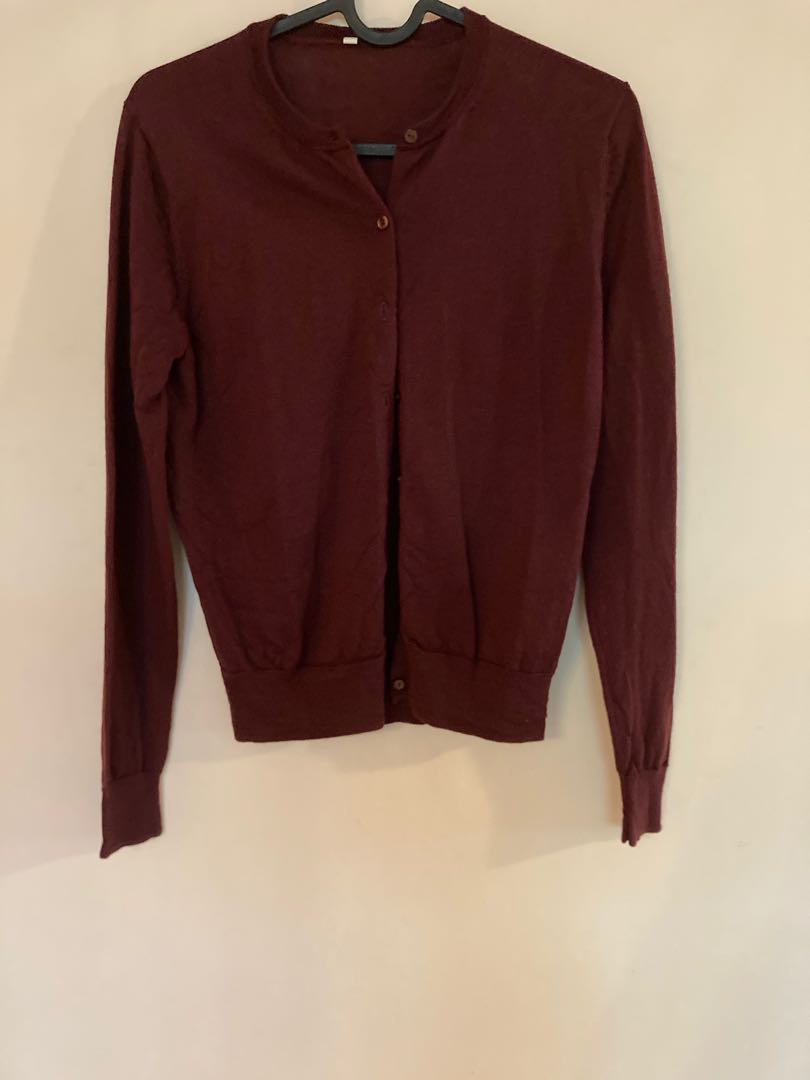 Muji wool cardigan, Women's Fashion, Coats, Jackets and Outerwear on ...