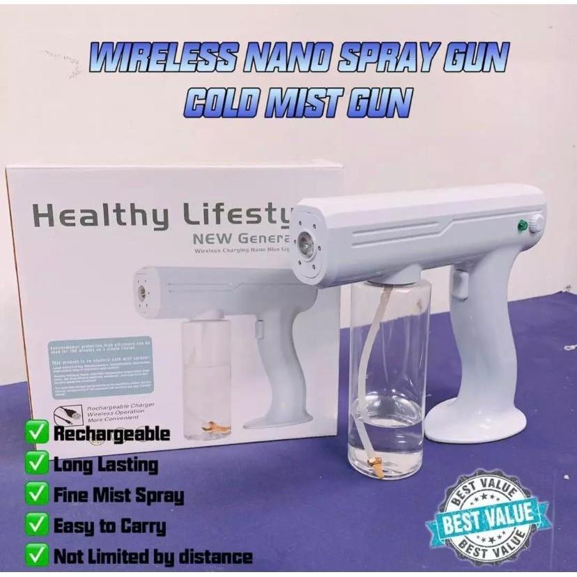 Nano Blue Ray Atomizer Spray, Health & Nutrition, Medical Supplies ...