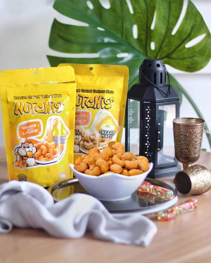 Nutchies Cashew Nuts 10 packs, Food & Drinks, Packaged & Instant Food ...