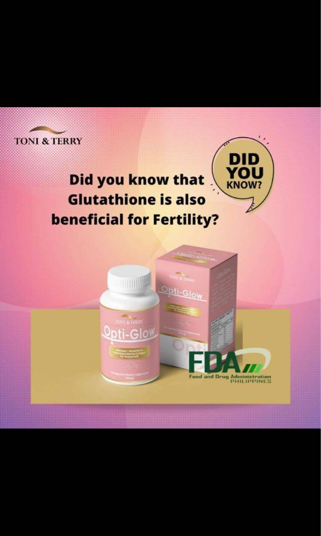 Opti-Glow Glutathione, Beauty & Personal Care, Face on Carousell