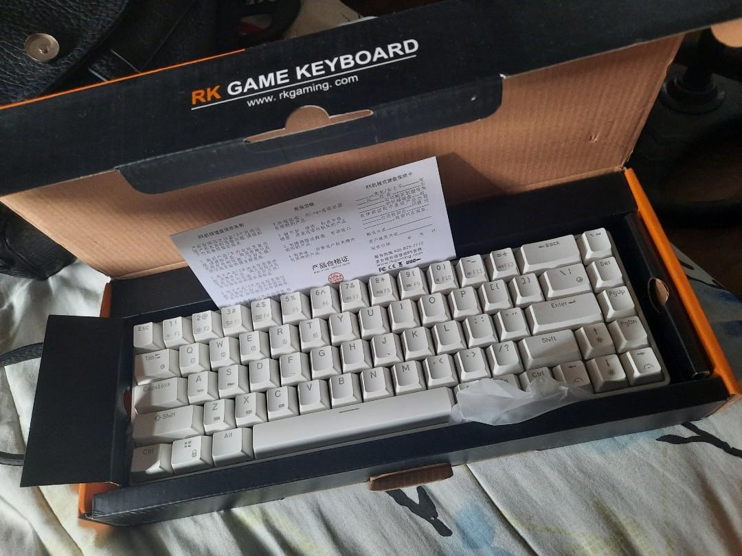 Original Royal Kludge RK855 Bluetooth Mechanical Keyboard, Computers ...