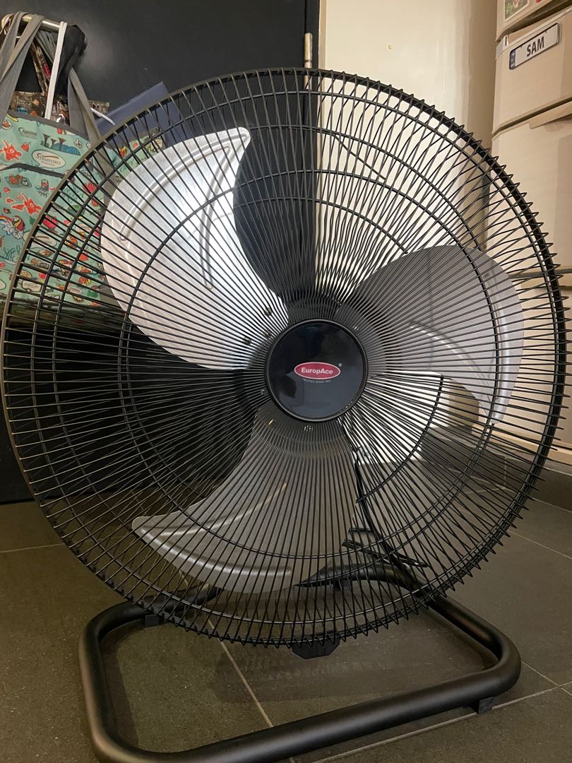 Oscillating floor fan (EuropAce), Furniture & Home Living, Lighting ...