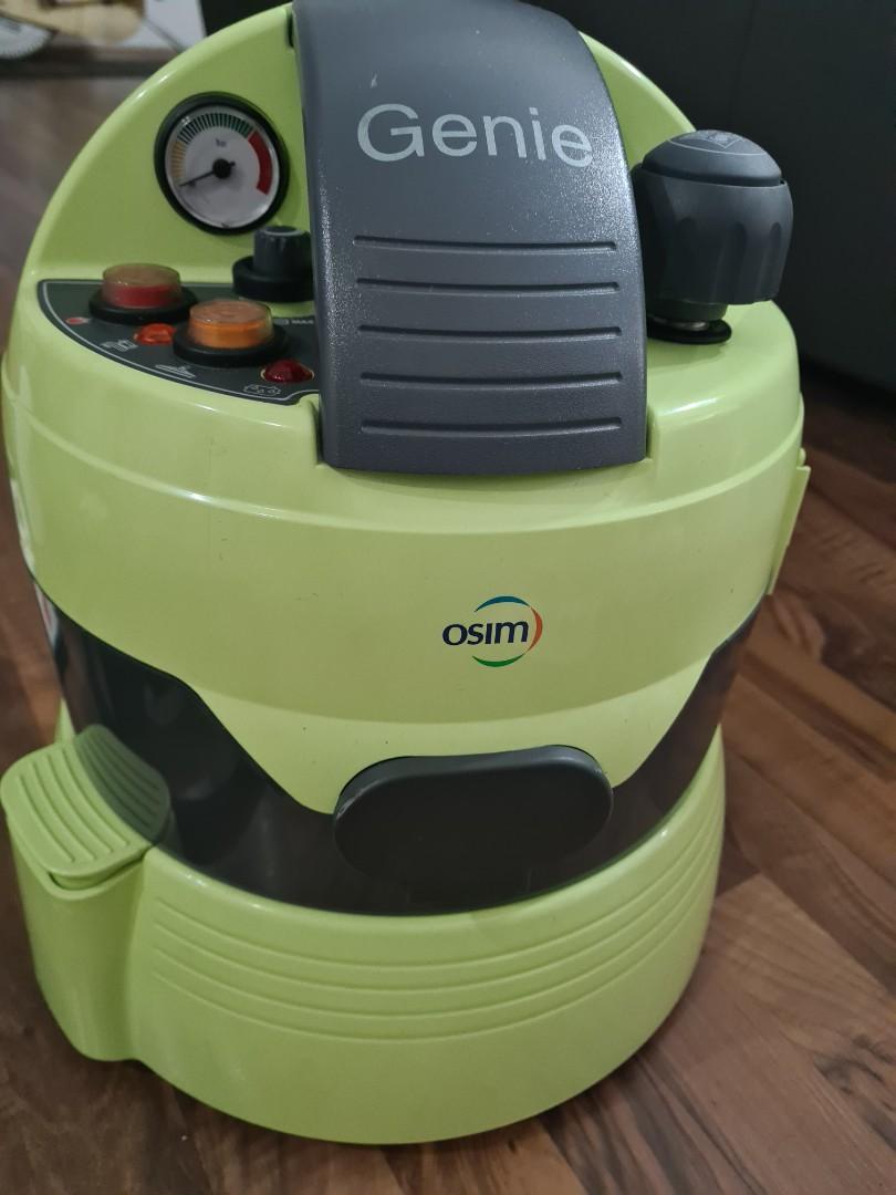 Osim Genie dry steam cleaning system, TV & Home Appliances, Vacuum ...