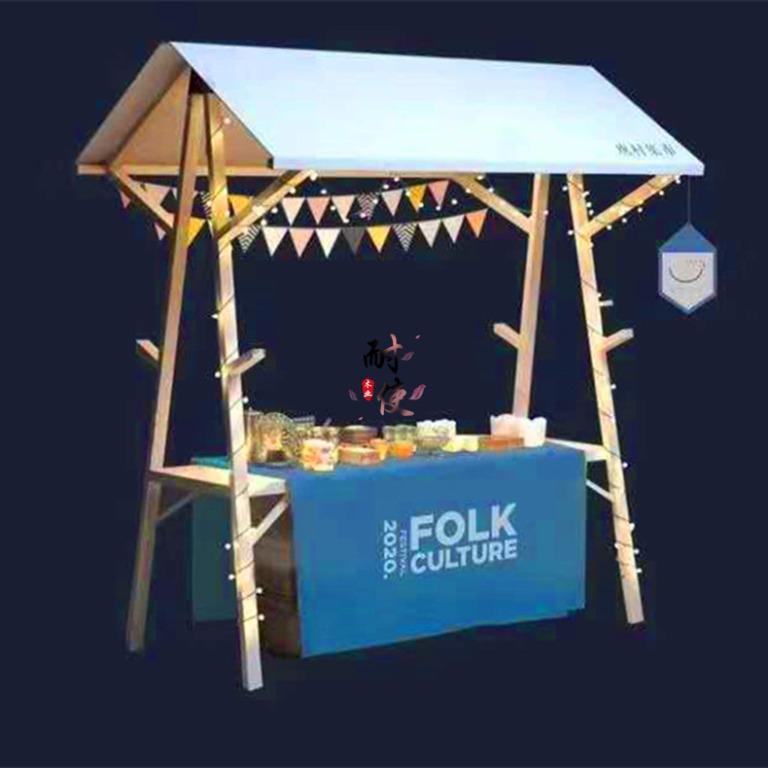 Outdoor Foldable Booth, Street Stall, pasar malam stall - Pine Wood ...