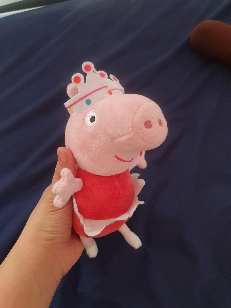 Peppa Pig Stuff Toy (OFFICIAL), Hobbies & Toys, Toys & Games on Carousell