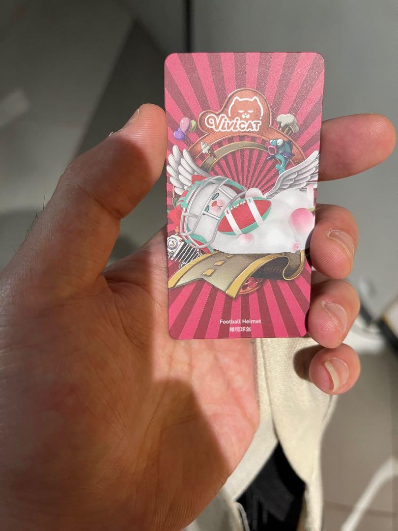 Popmart Vivicat football helmet, Hobbies & Toys, Toys & Games on Carousell