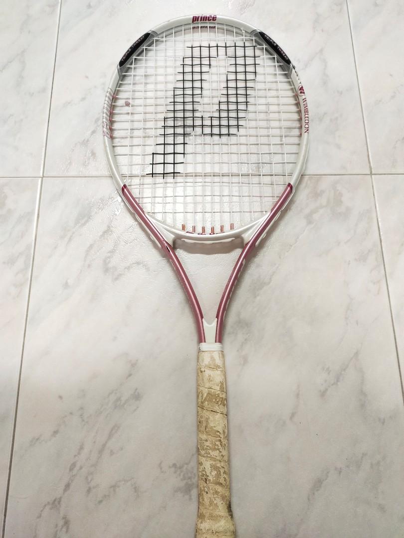 prince wimbledon pink, Sports Equipment, Sports & Games, Racket & Ball ...