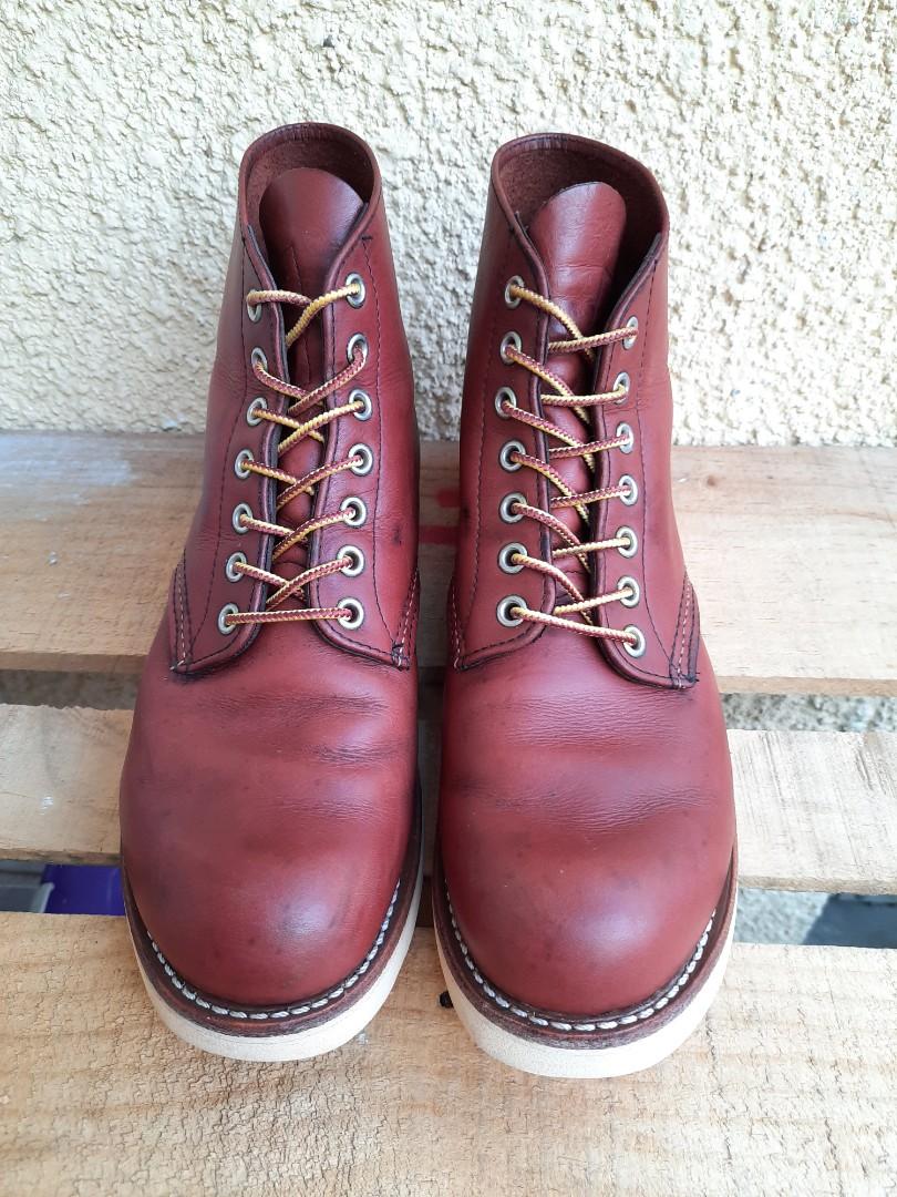 Red Wing 9105 Copper Worksmith Leather Redwing, Men's Fashion, Footwear ...