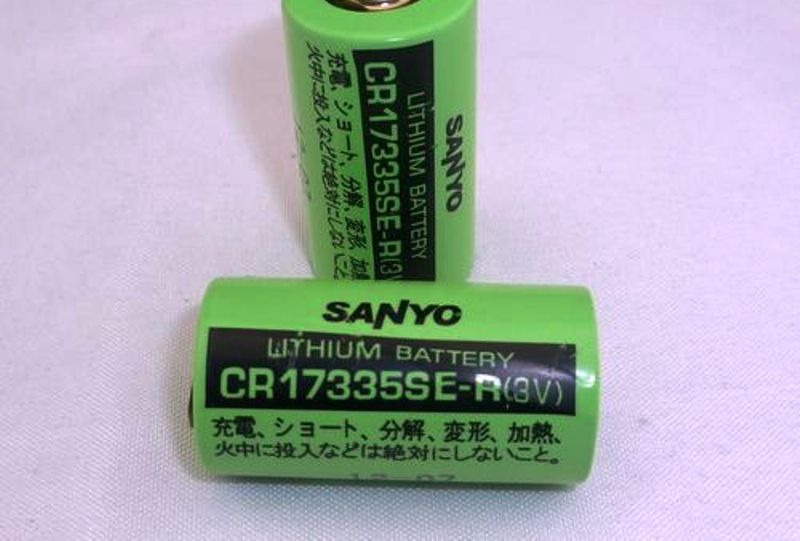 Sanyo CR17335SE No wire lithium BATTERY 3V, Commercial & Industrial ...