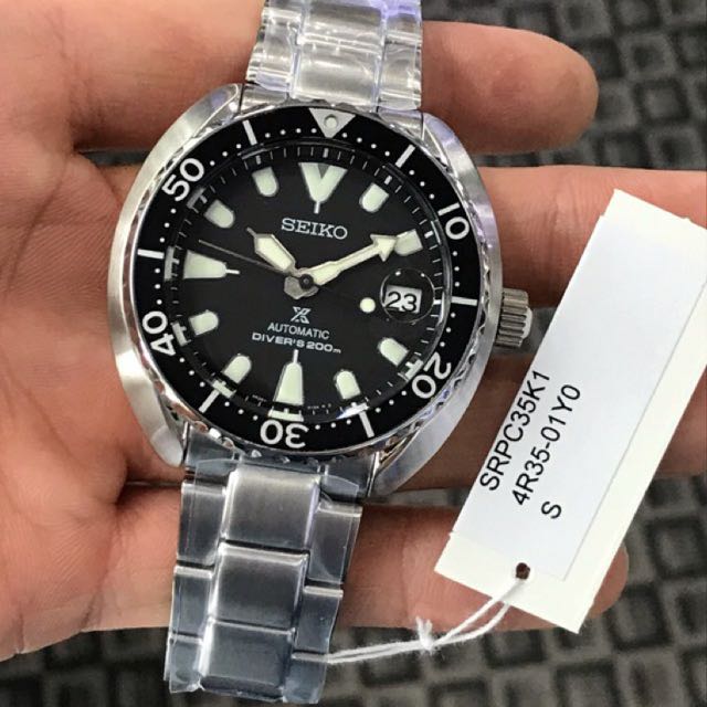 Seiko Mini Turtle SRPC35K1, Men's Fashion, Watches & Accessories ...