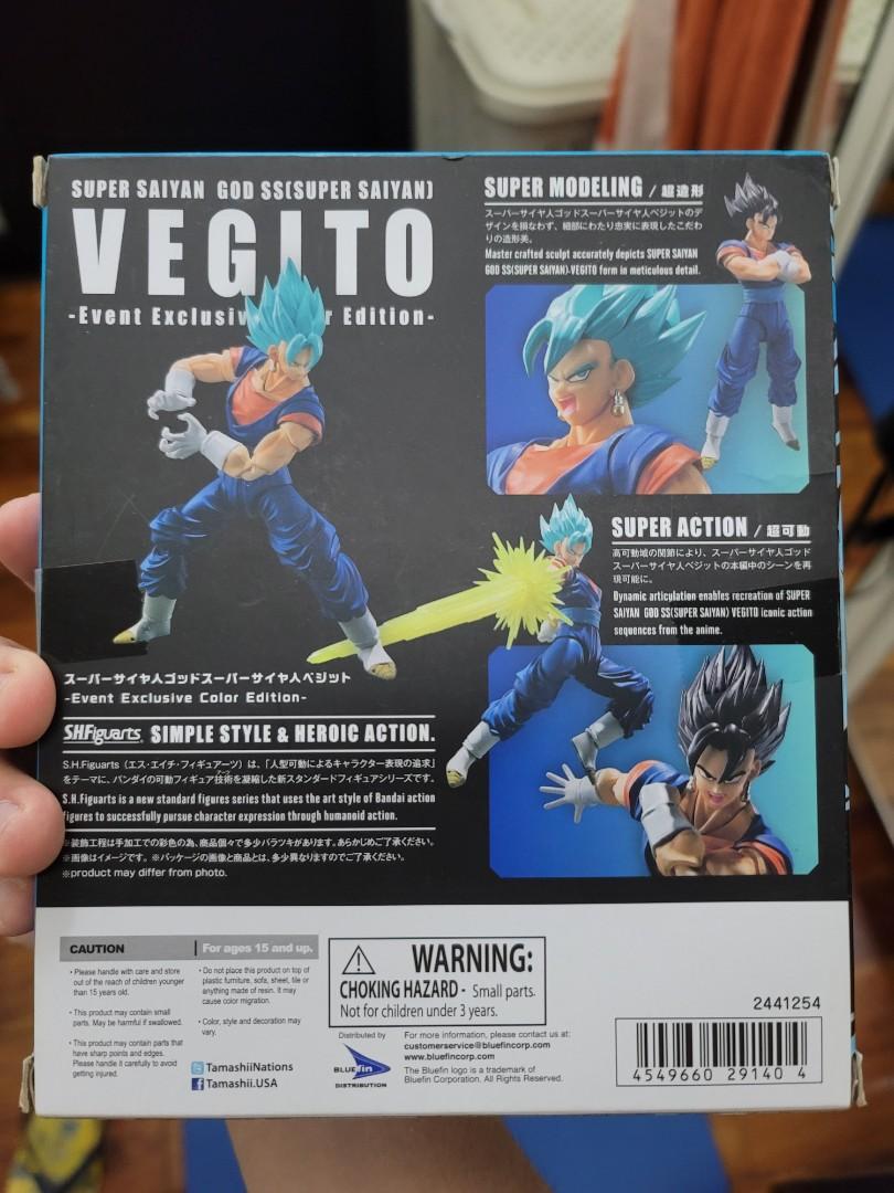 Shf vegito sdcc 2018, Hobbies & Toys, Toys & Games on Carousell
