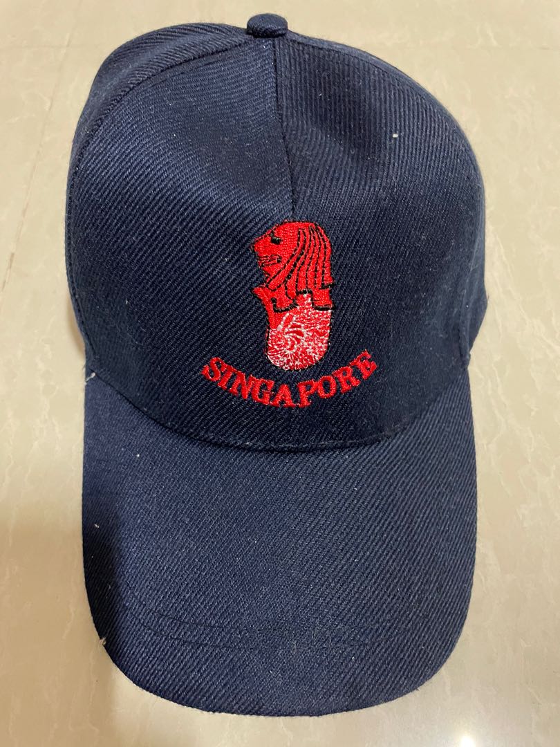 Singapore Merlion Logo Cap, Men's Fashion, Watches & Accessories, Caps ...