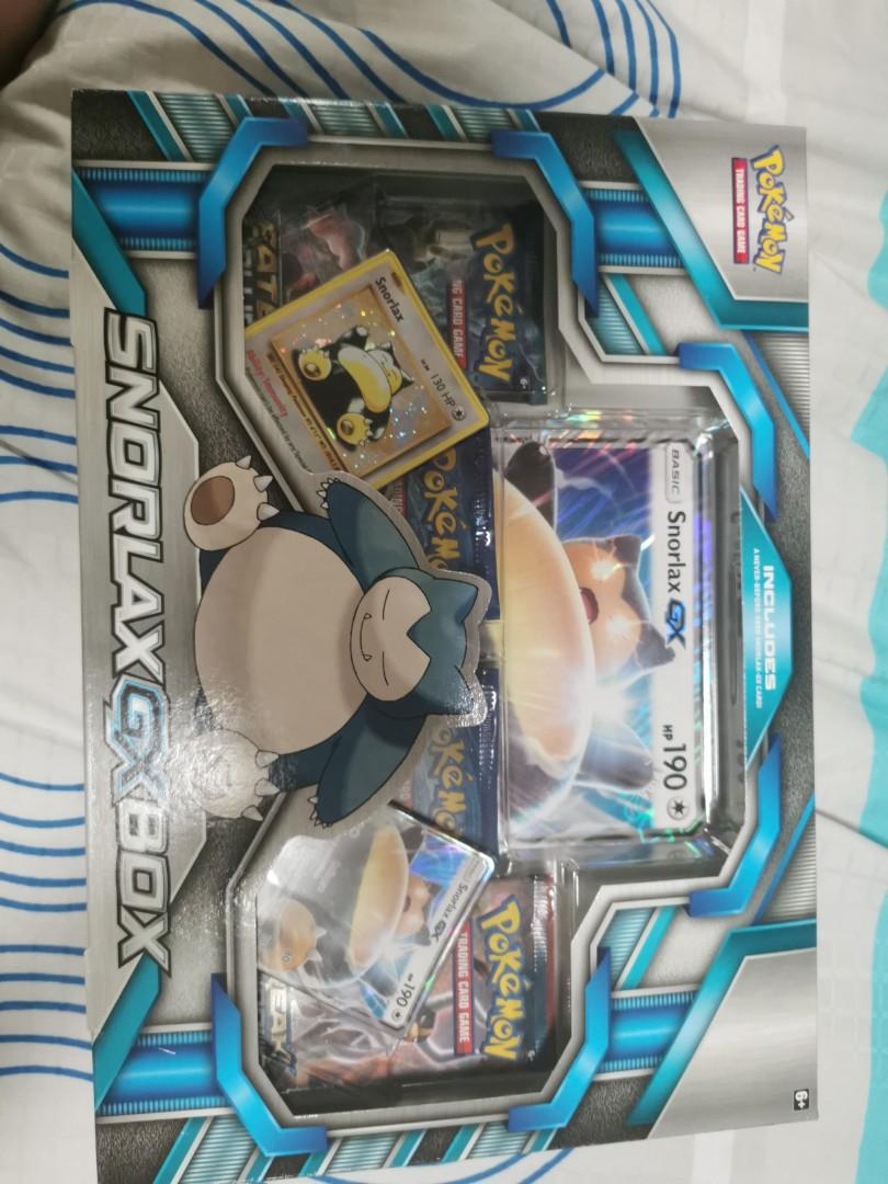 Snorlax gx box., Hobbies & Toys, Toys & Games on Carousell