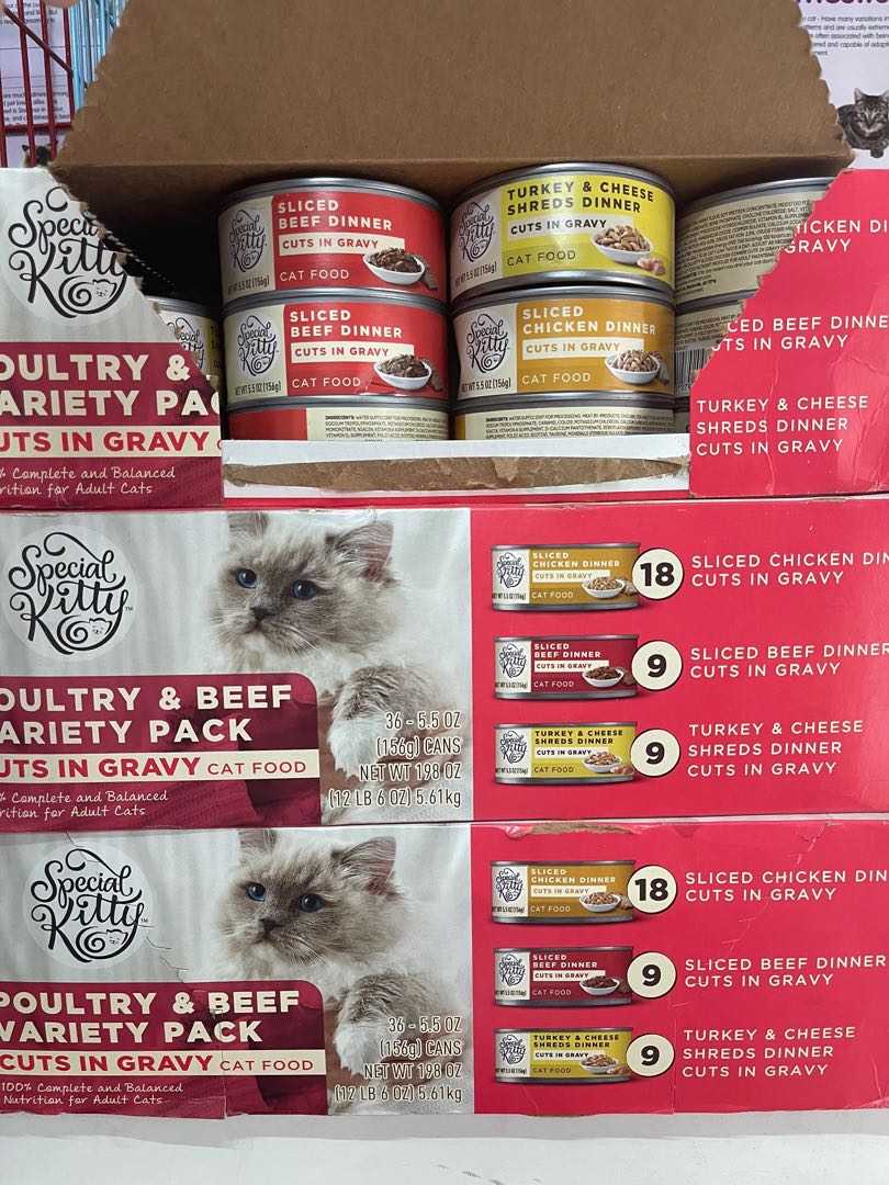 SPECIAL KITTY Cat Wet Food Can 156g, Pet Supplies, Pet Food on Carousell
