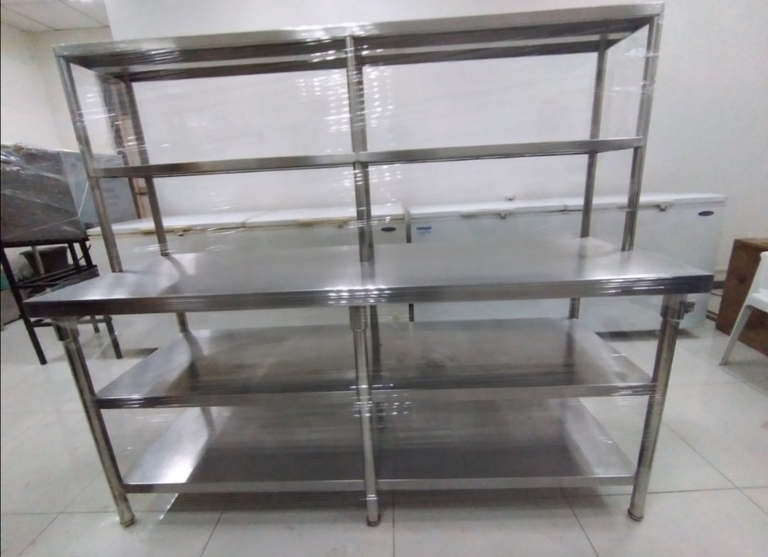 Stainless Overhead Table, Furniture & Home Living, Kitchenware ...