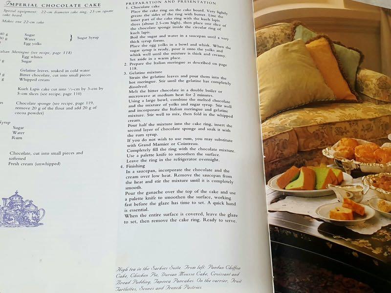 The Raffles Hotel Cookbook Raffles Hotel, Singapore (1994), Hobbies ...
