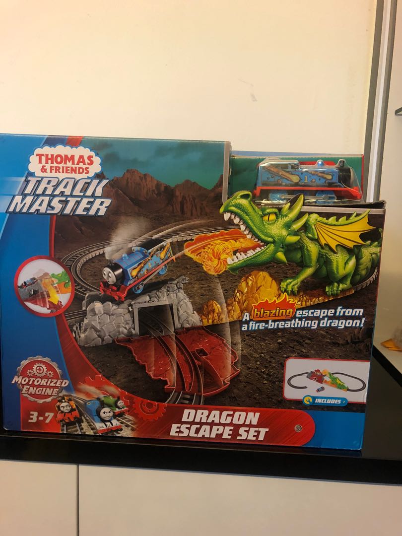 Thomas Track Master Dragon Escape Set, Hobbies & Toys, Toys & Games on ...