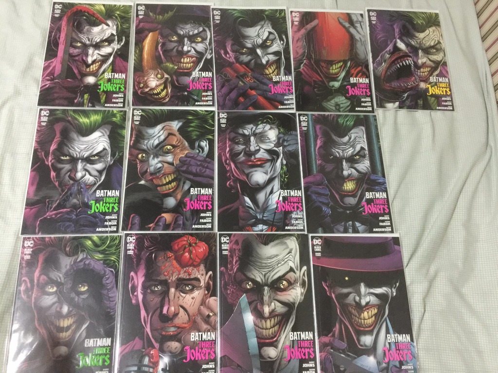 Three Jokers set, Hobbies & Toys, Books & Magazines, Comics & Manga on ...