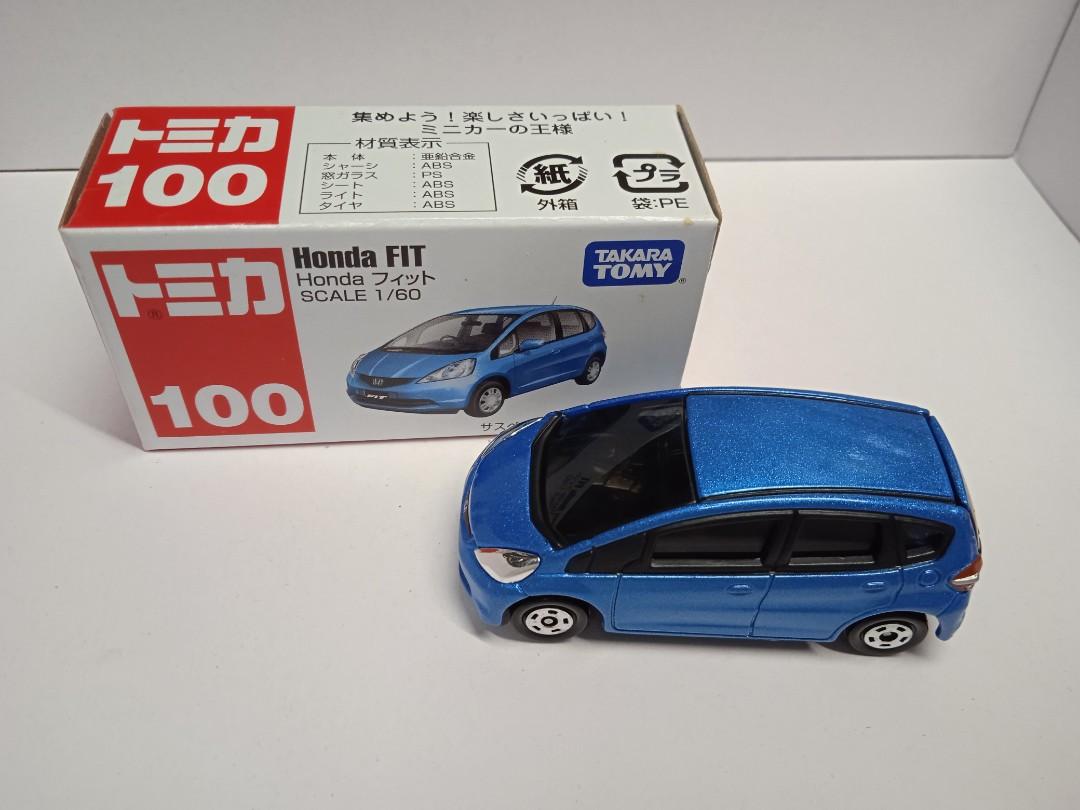 Tomica no 100 Honda Fit 中制絕版, 興趣及遊戲, 玩具 & 遊戲類 - Carousell