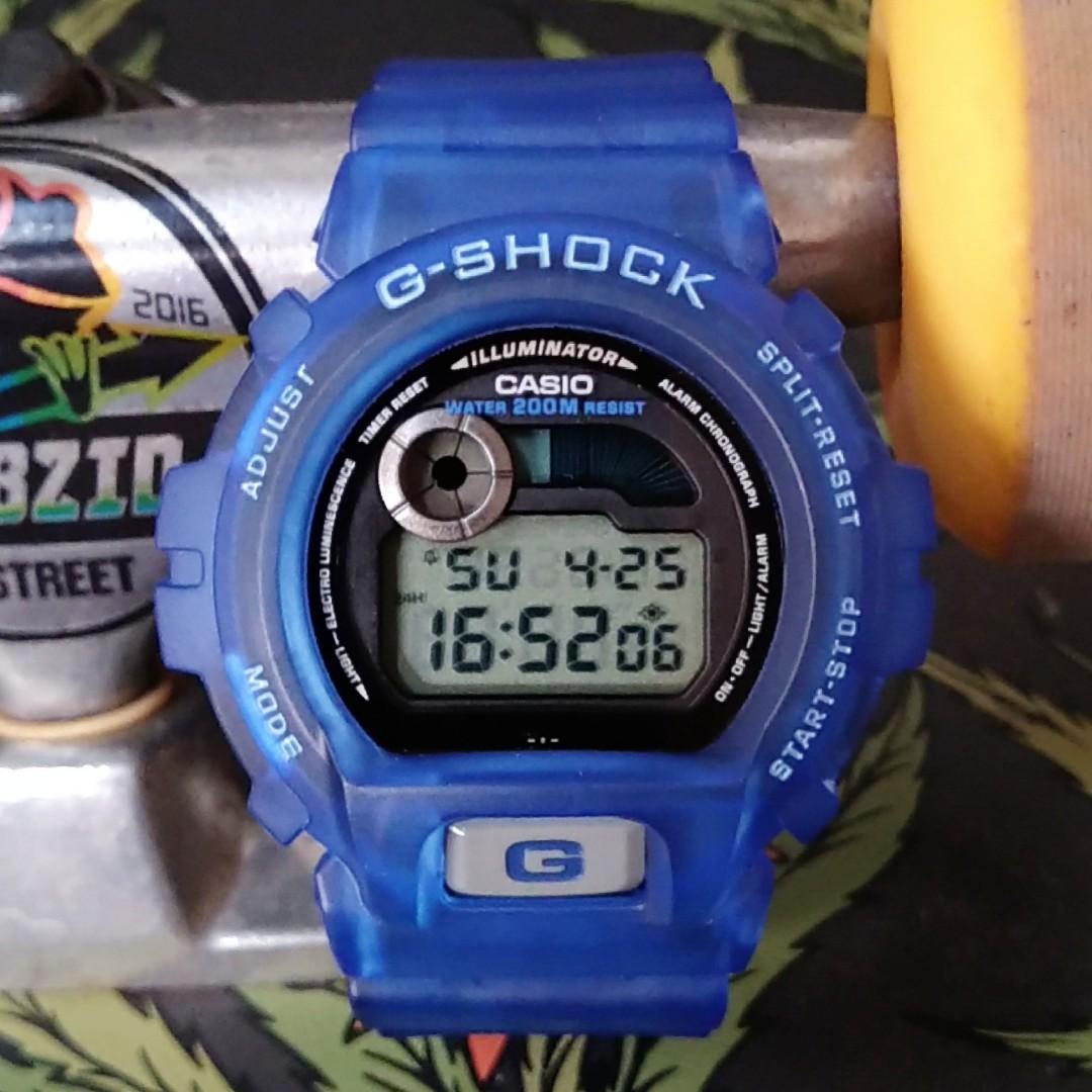 Vintage Casio G-Shock DW-9000 Surfing Japan Custom Original, Fesyen ...