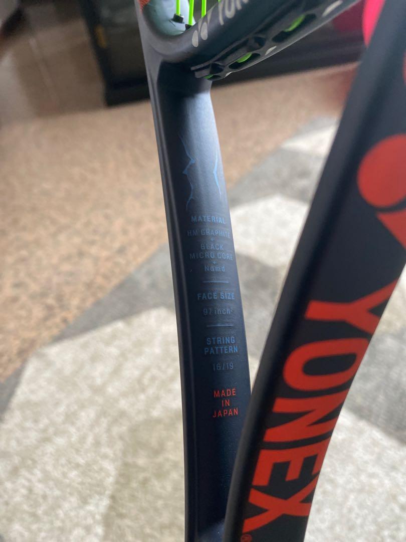 Yonex Vcore Pro 97 330 gms, Sports Equipment, Sports & Games, Racket ...
