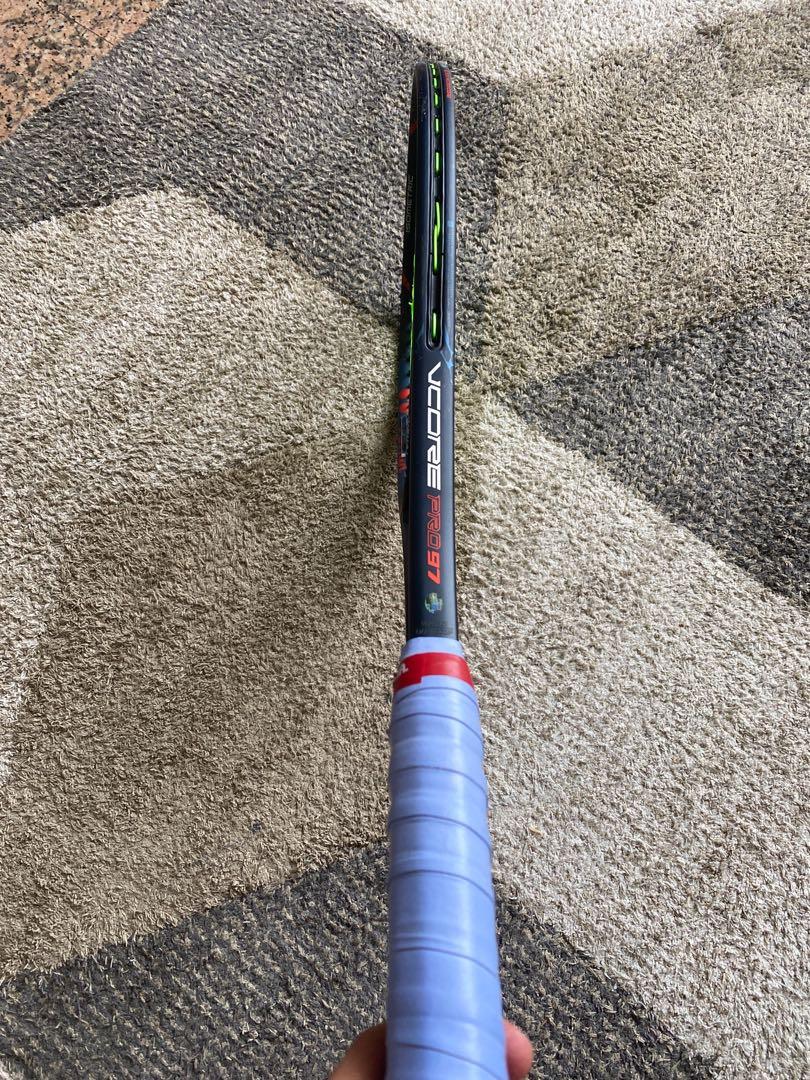 Yonex Vcore Pro 97 330 gms, Sports Equipment, Sports & Games, Racket ...