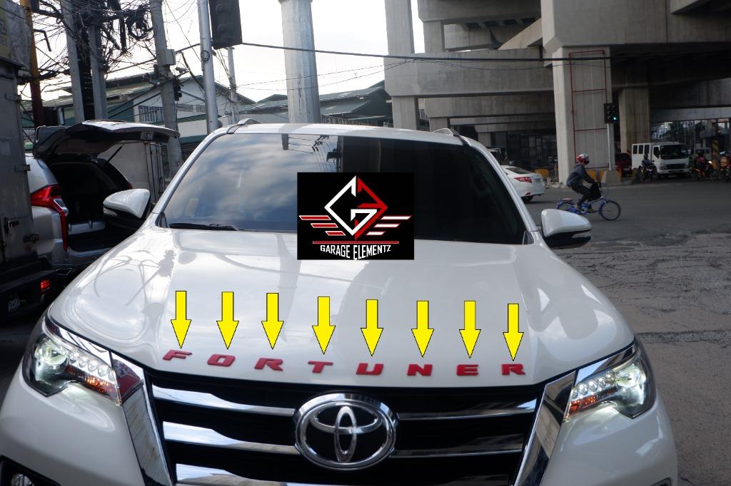 2016 to 2021 Toyota Fortuner Hood Emblem. Imported, Car Parts ...