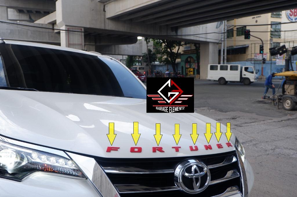 2016 to 2021 Toyota Fortuner Hood Emblem. Imported, Car Parts ...