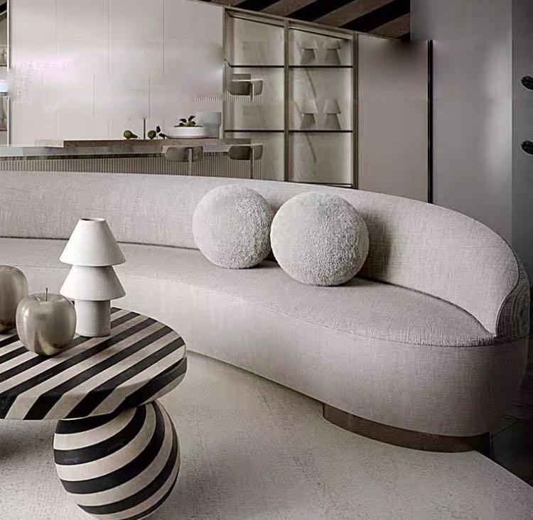 3 seater Tilly Designer Sofa Customisable in Italian Velvet Fabric ...