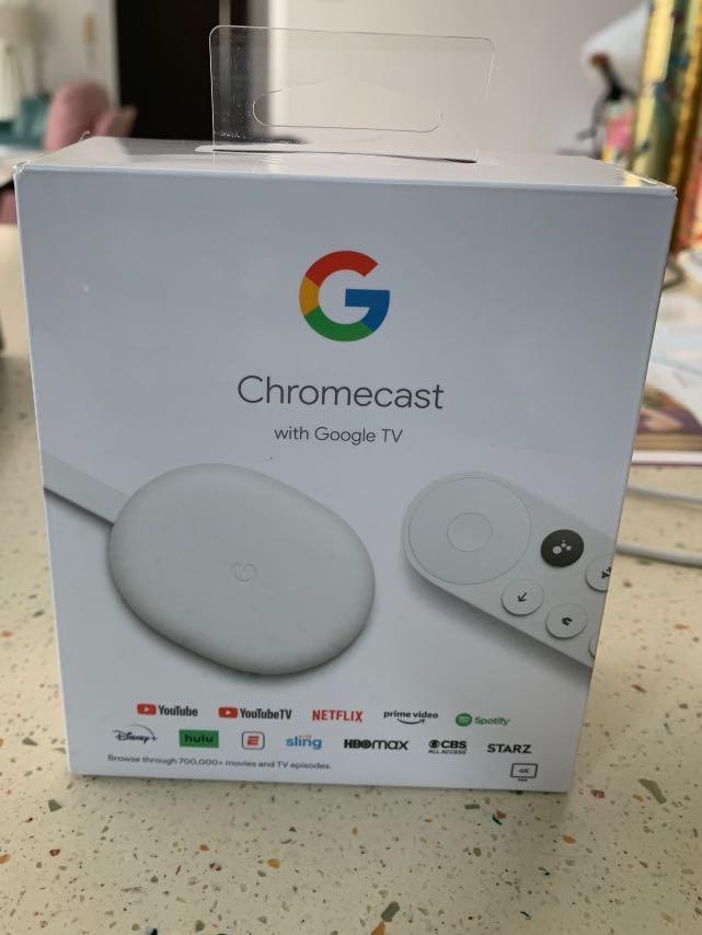 4th Generation Chromecast with Google TV, TV & Home Appliances, TV ...