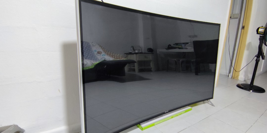 75" curved LED 4k TV, TV & Home Appliances, TV & Entertainment, TV on ...