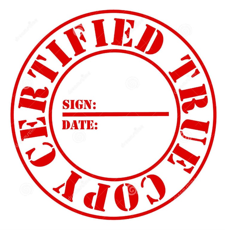 英國 CPA Chartered Accountant 多地鐵站 移民買樓銀行開戶等證明 核證副本 Certified True Copy ...