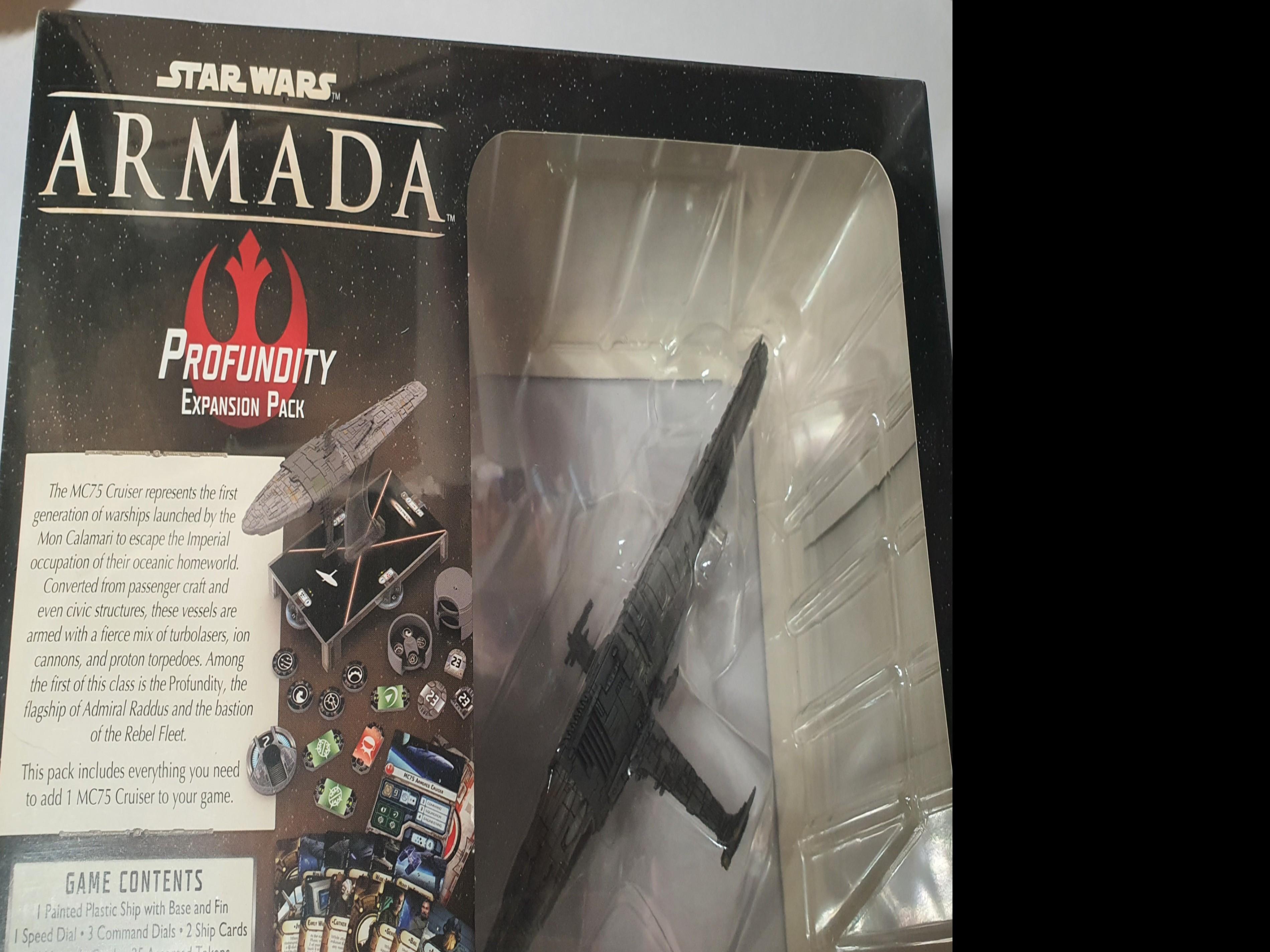 AMG FFG Star Wars Armada Profundity MC75 Expansion Pack, Hobbies & Toys ...