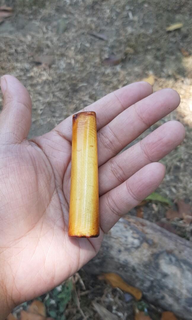 Antique 18th century ivory elephant tusk pipe, Hobbies & Toys ...