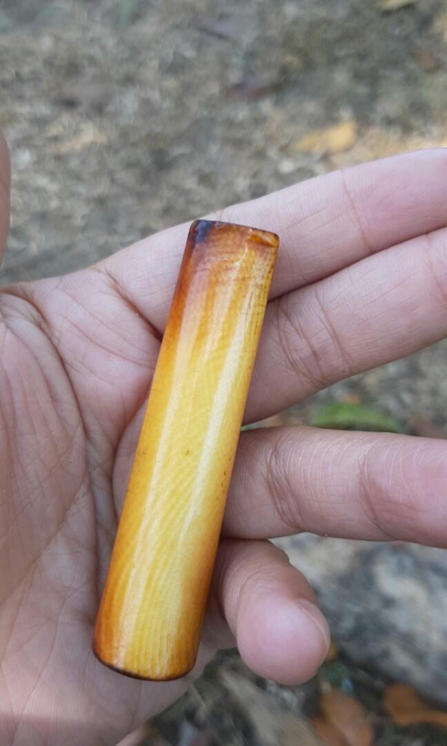 Antique 18th century ivory elephant tusk pipe, Hobbies & Toys ...