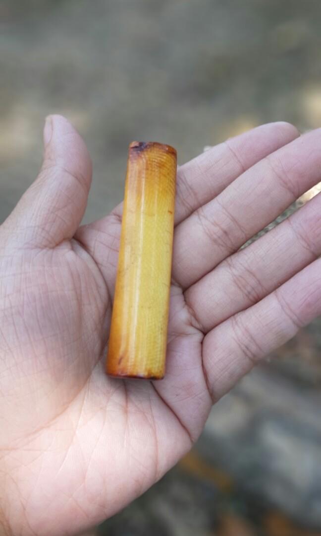 Antique 18th century ivory elephant tusk pipe, Hobbies & Toys ...